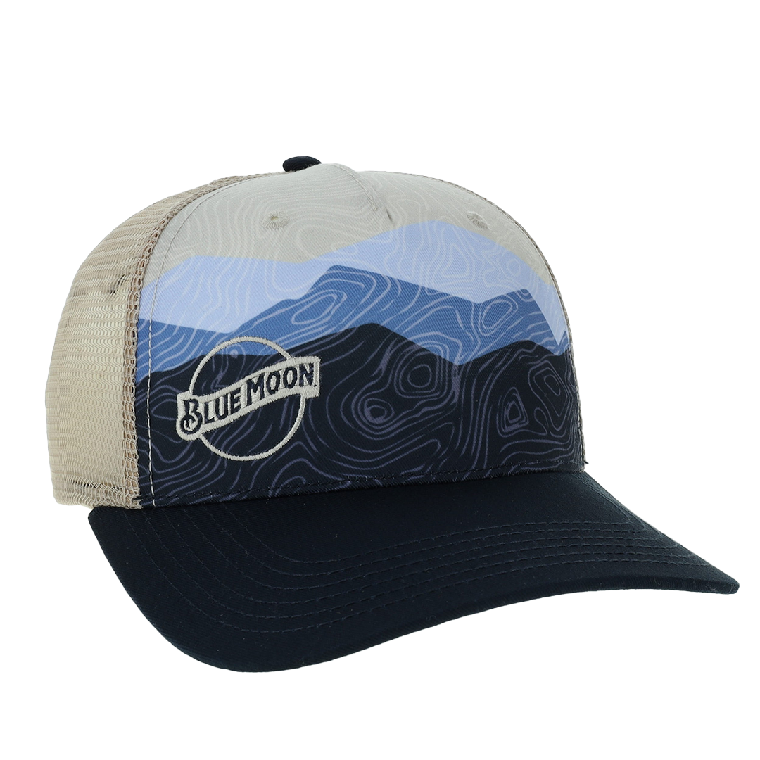 Mountain Trucker Cap – Blue Moon Shop